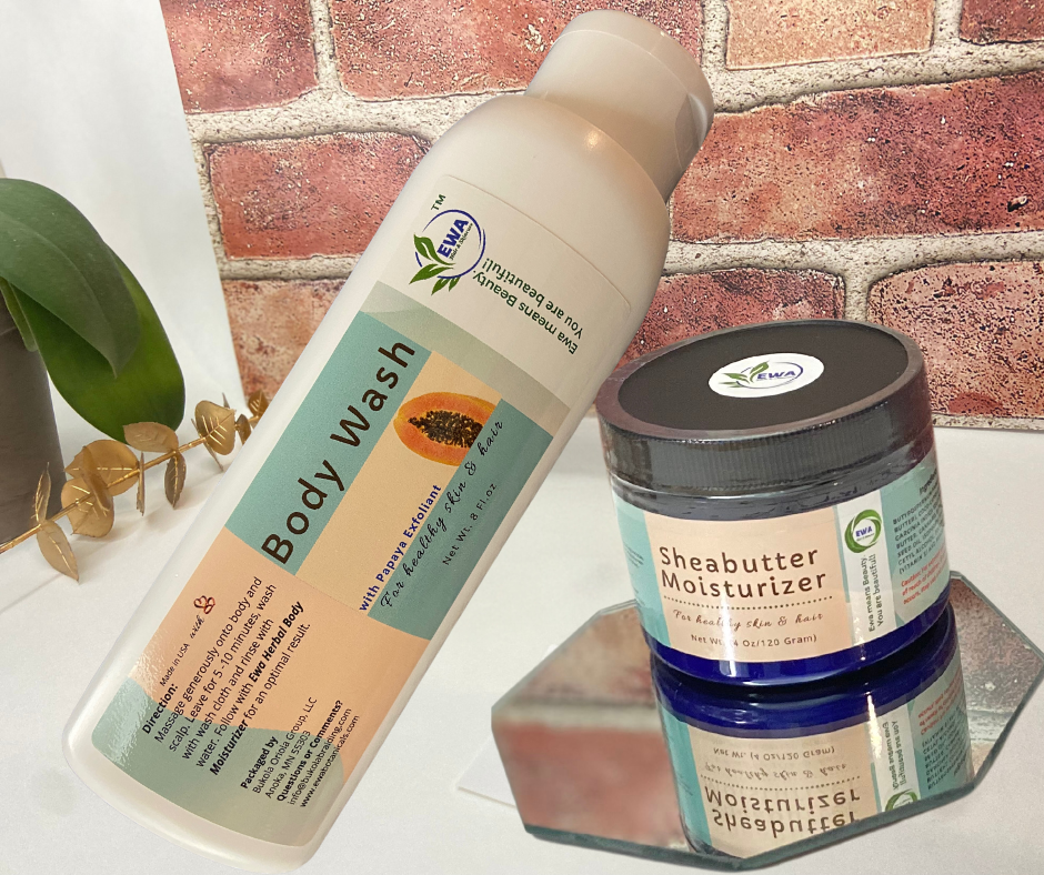 Body Wash & Butter – Ewa Botanicals